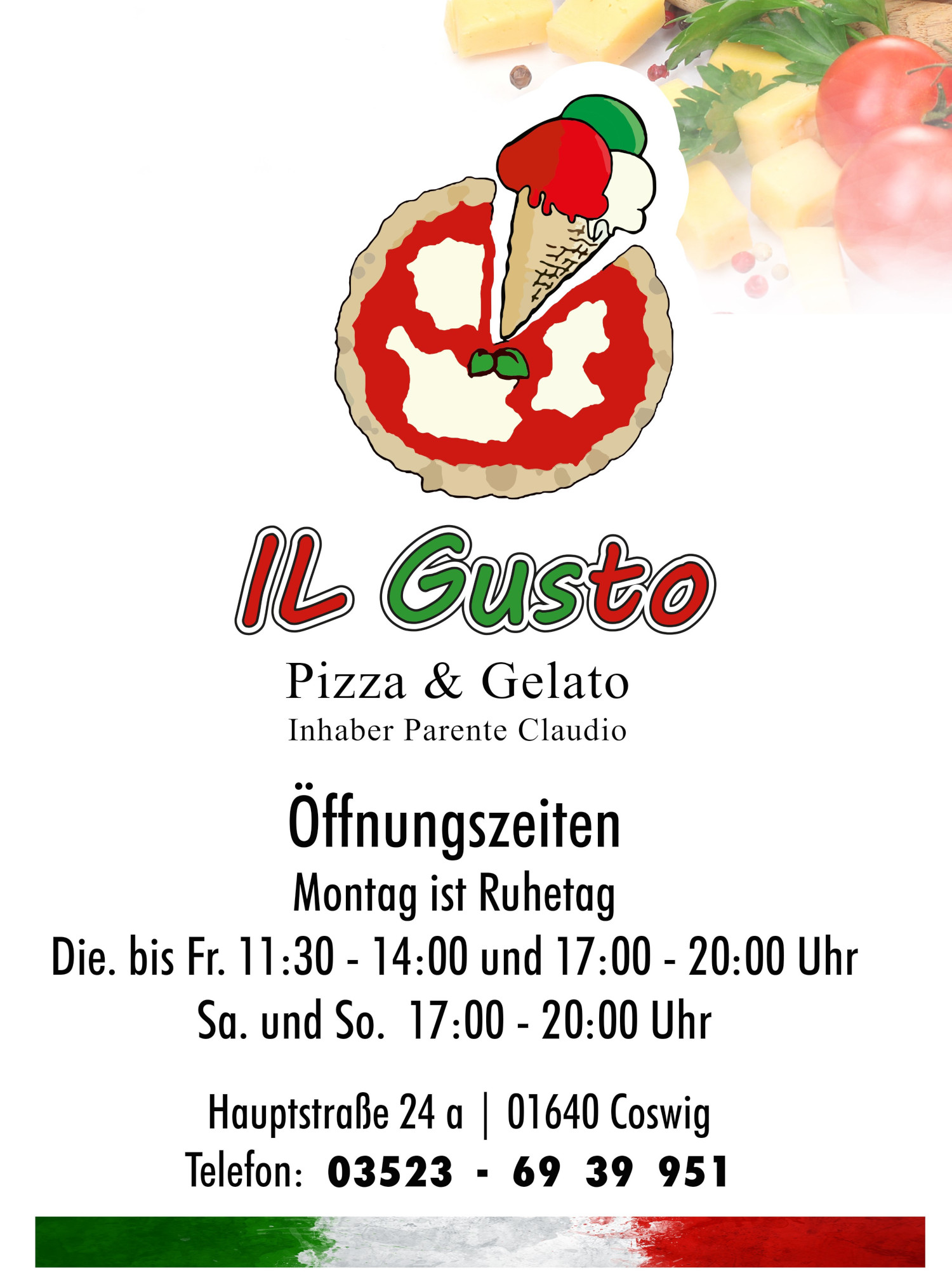 Öffnungszeiten - Il-Gusto.pizza